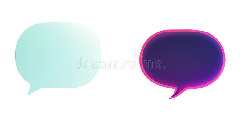 Creative Speech Bubbles for Engaging Graphic Design Projects Stock ...