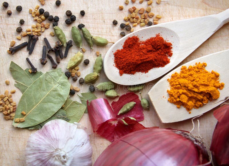 Colorful spices stock photo. Image of aromatic, ingredient - 24219962