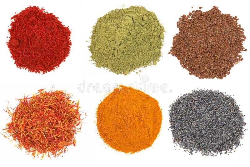 Colorful spices stock photo. Image of measuring, dining - 765056