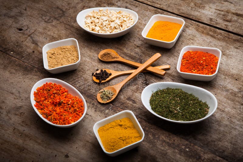 Colorful spices stock image. Image of ingredient, poppy - 60300517