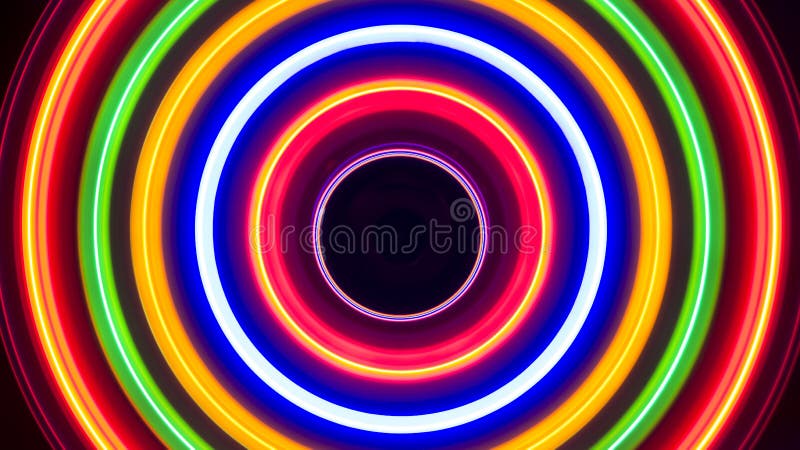 Colorful Spiral Lights Spectrum Background Abstract Stock Photo - Image ...
