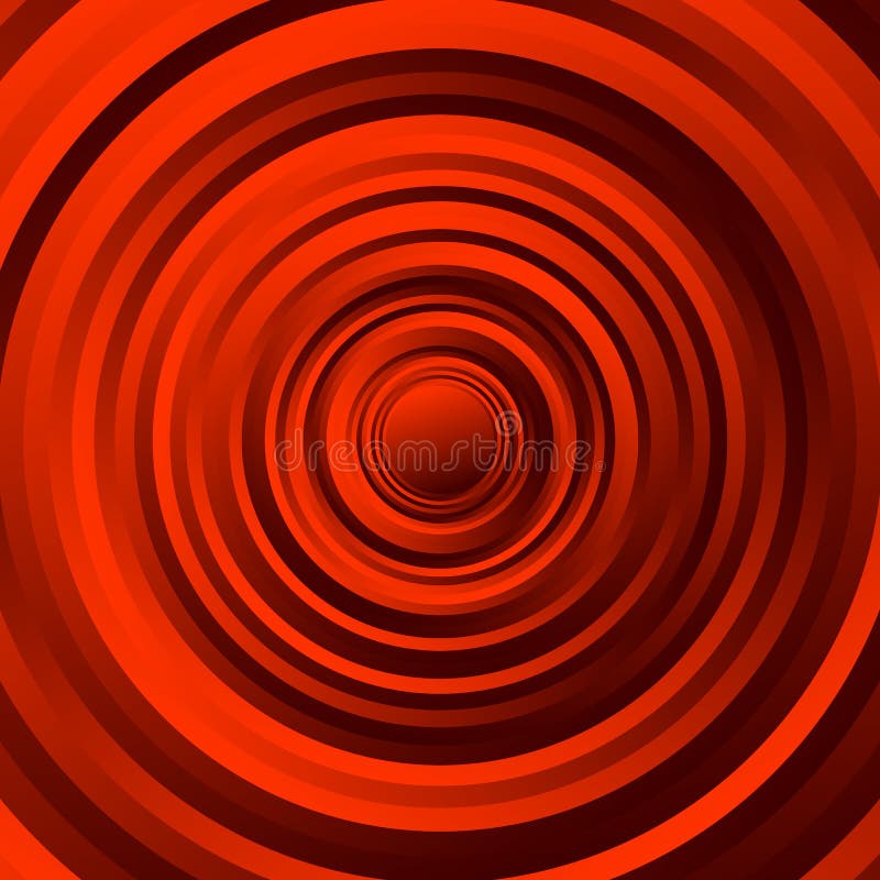 Colorful Spirally Circle Pattern. Rotating Circles with Gradient Stock ...