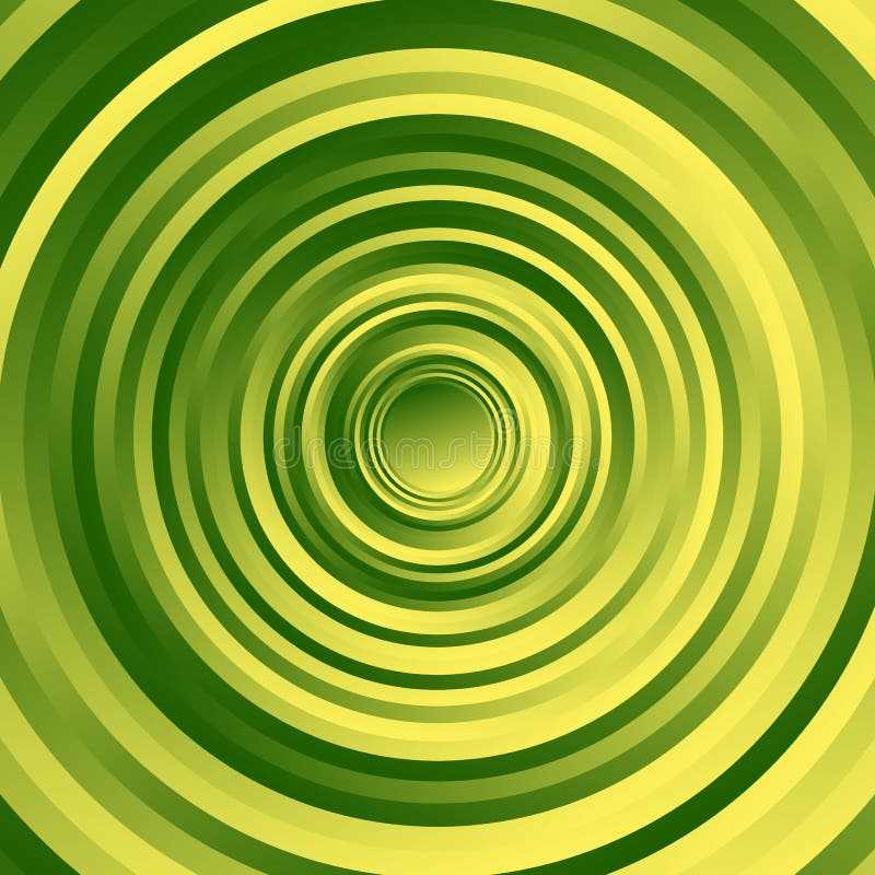 Colorful Spirally Circle Pattern. Rotating Circles with Gradient Stock ...