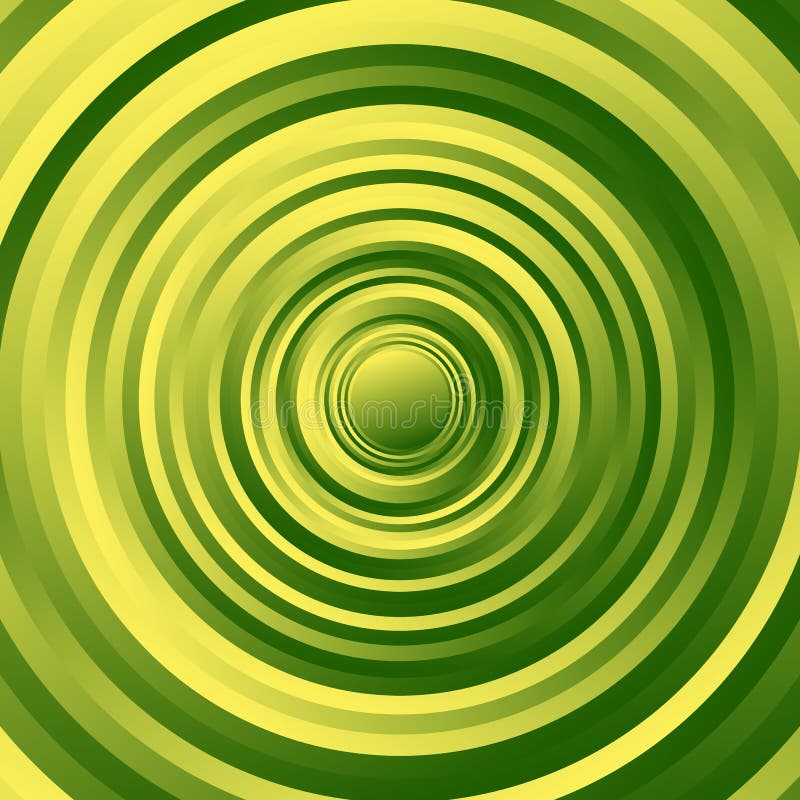 Colorful Spirally Circle Pattern. Rotating Circles with Gradient Stock ...