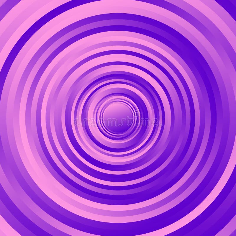 Colorful Spirally Circle Pattern. Rotating Circles with Gradient Stock ...