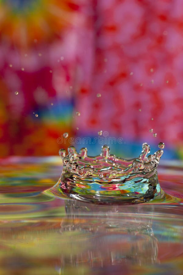 Colorful splash stock photo. Image of macro, energy, beauty - 15097666