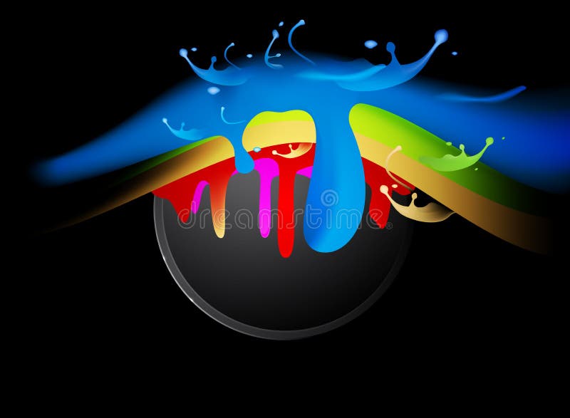 Colorful splash stock illustration. Illustration of abstract - 44055296 Colorful splash stock illustration. Illustration of abstract - 44055296