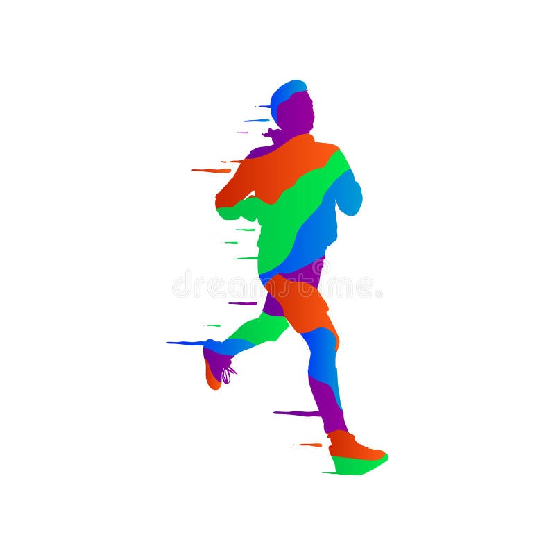 Colorful Splash Illustration Martial Art Design Vector Stock Vector ...