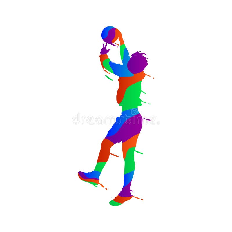 Basketball Slam Dunk Splash Stock Illustrations – 363 Basketball Slam ...