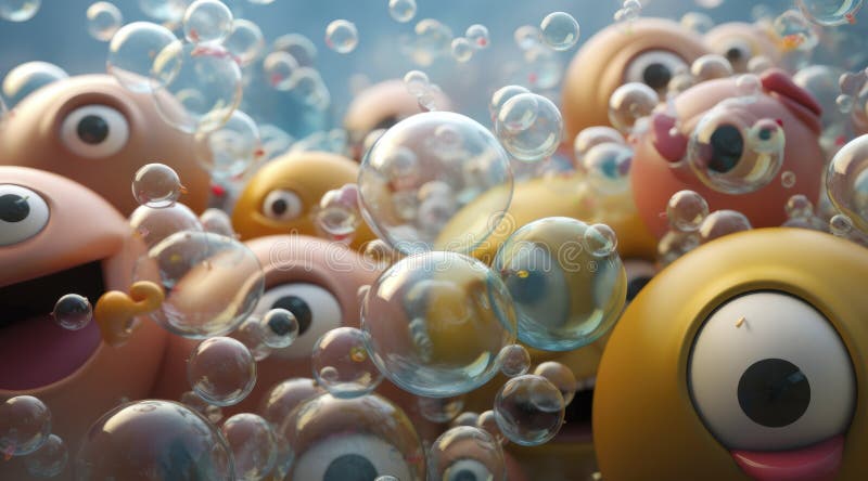 Colorful Splash Speech Bubble , Talk Balloon Concept . Stock ...