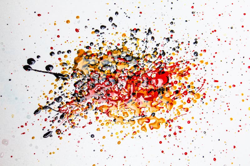 Colorful splatter stock photo. Image of splat, painting - 28605656