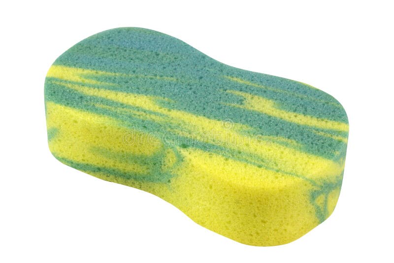 Sponge, Bucket and Soapy Water Stock Photo - Image of mitt, scrub: 3968440