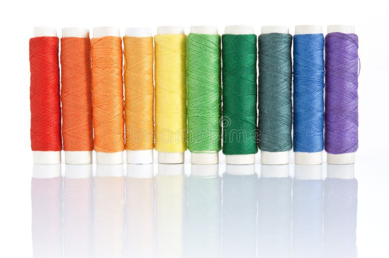 Thread spools stock photo. Image of needlework, bobbin - 272950