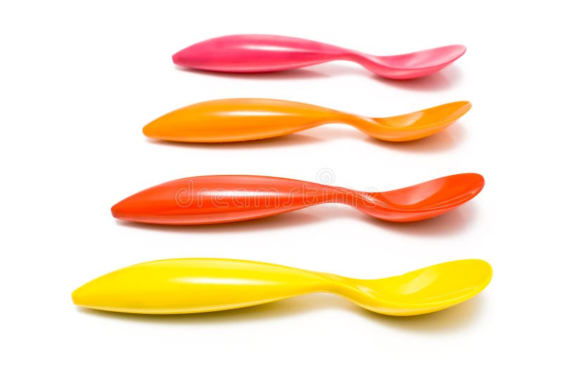 Colorful spoons stock photo. Image of shiny, mauve, colour - 21154592
