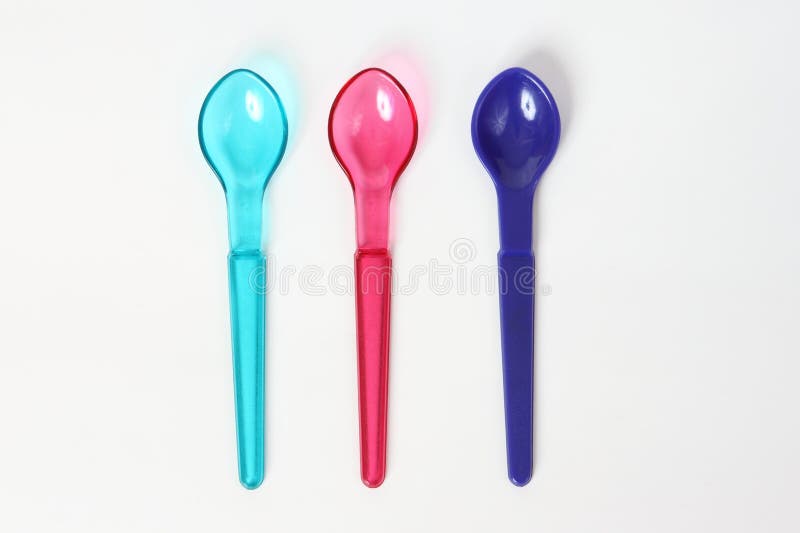 Colorful spoons stock photo. Image of shot, baby, pink - 23229776