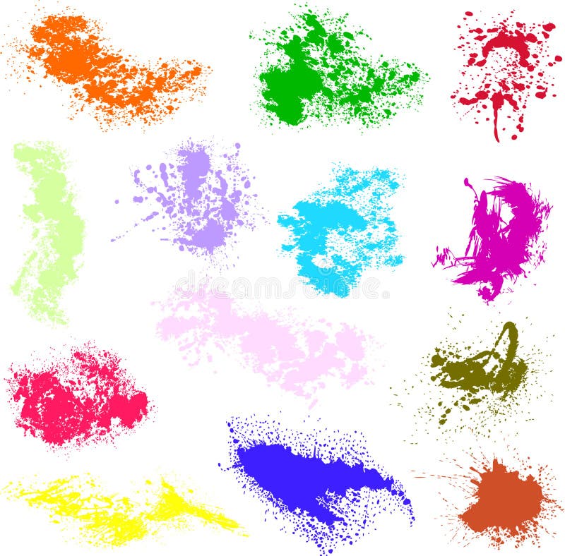 Colorful Spots stock vector. Illustration of backdrop - 6711286