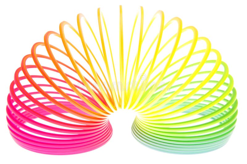 Slinky Spring editorial image. Image of colorful, spring - 13150660
