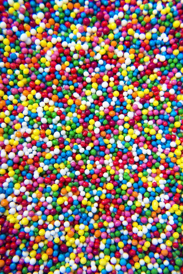 Colorful sprinkle balls stock image. Image of beauty - 58143251