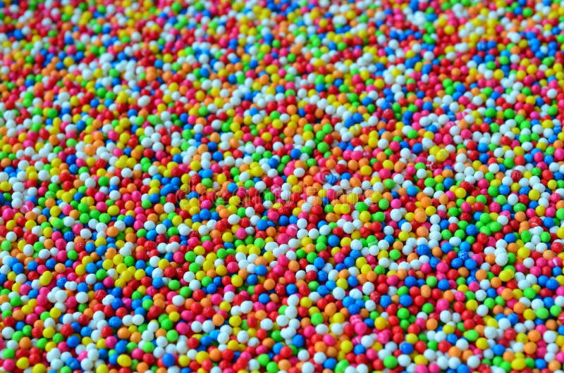 Colorful sprinkle balls stock image. Image of beauty - 58143251