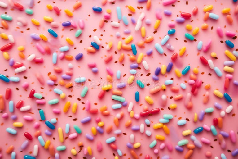 Colorful Sprinkle Pattern Creates an Eye Catching Background for ...
