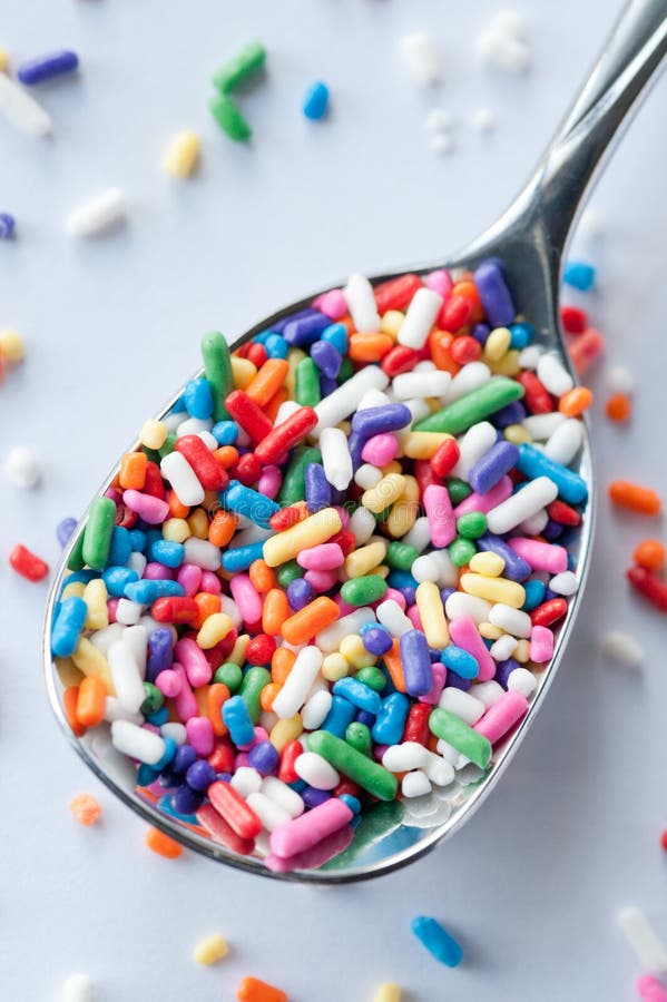 Colorful Sprinkles stock photo. Image of orange, purple - 37515584