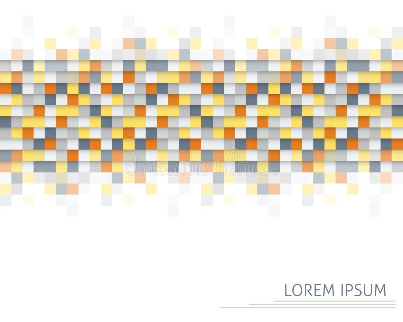 Colorful Square Background. Stock Vector - Illustration of icon, info ...