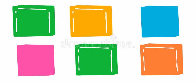 Colorful Square Blocks Abstract Design Geometric Shapes Background ...