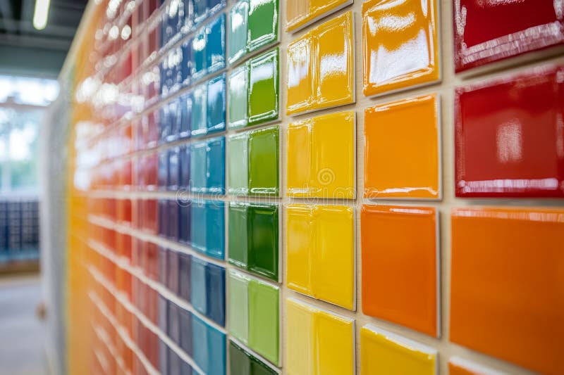 Ceramic Tiles Rainbow Colors Stock Photos - Free & Royalty-Free Stock ...