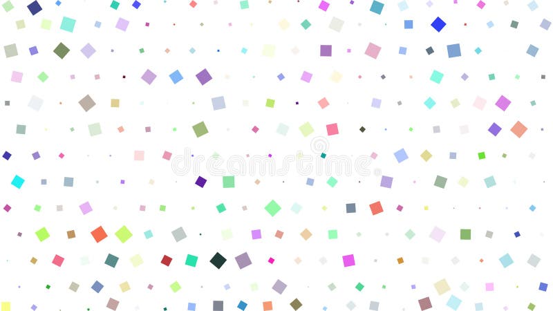 Colorful Square Geometric Pattern on a Transparent Background Stock ...