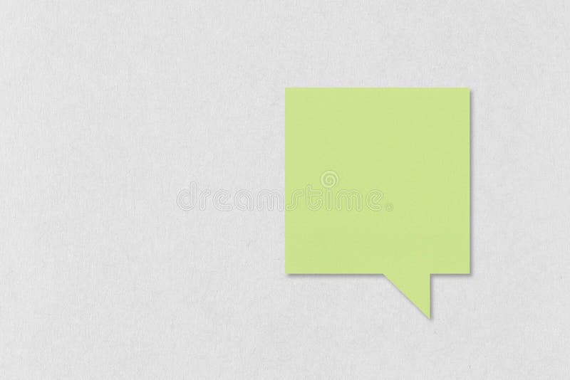 Colorful Square Note Paper on White Paper Background Stock Photo ...