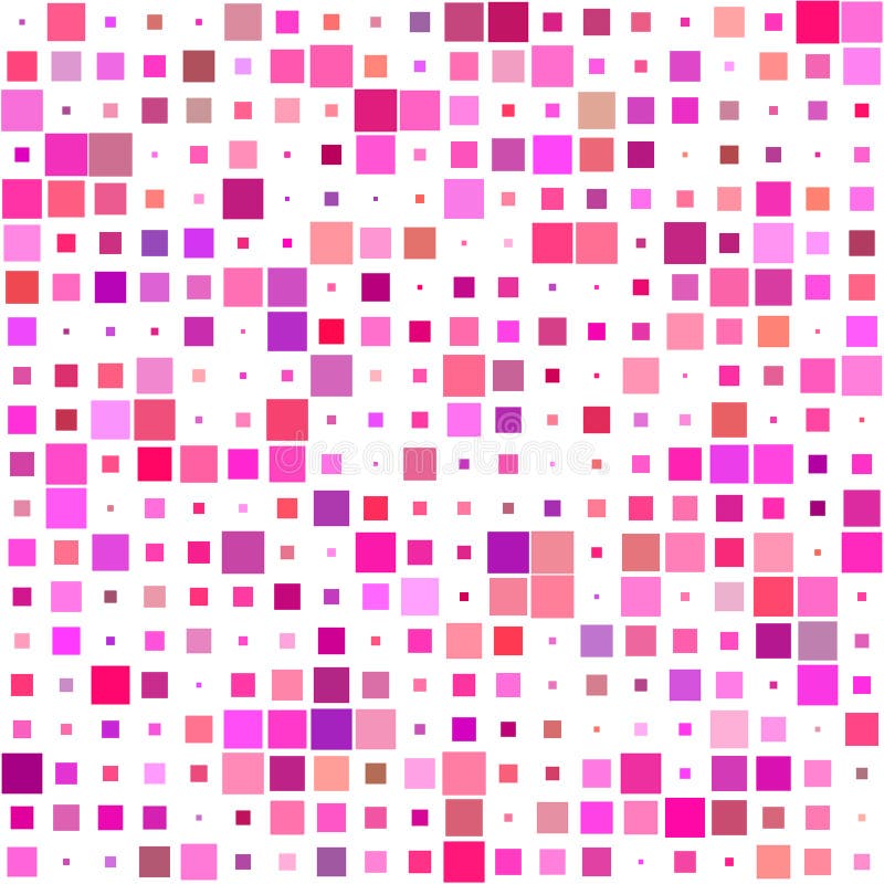 Colorful Square Pattern Background Design Stock Vector - Illustration ...