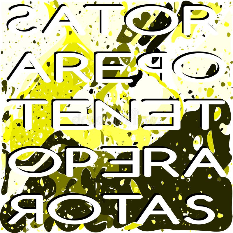 Colorful Square sator stock vector. Illustration of indicated - 51945986