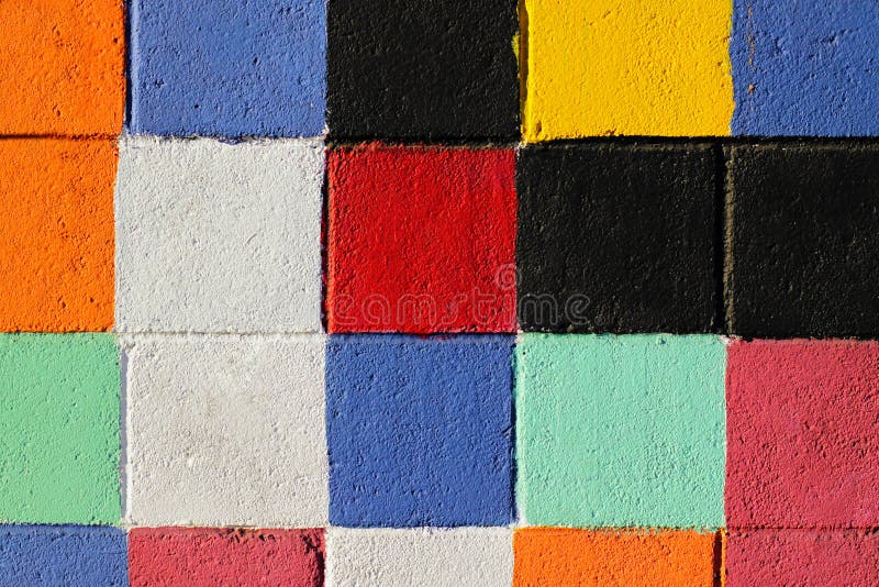 Colorful squares stock image. Image of background, green - 20264033