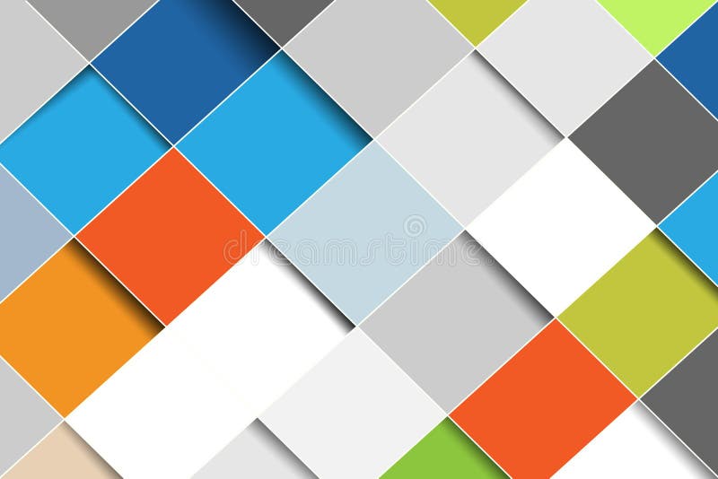 Colorful Squares Background Stock Photo - Image of green, purity: 42026440