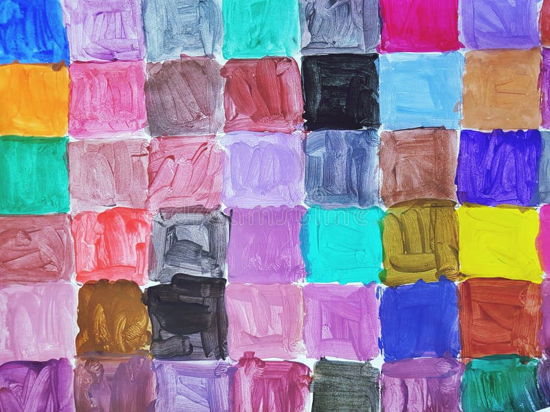 Colorful squares stock illustration. Illustration of pallete - 110086344