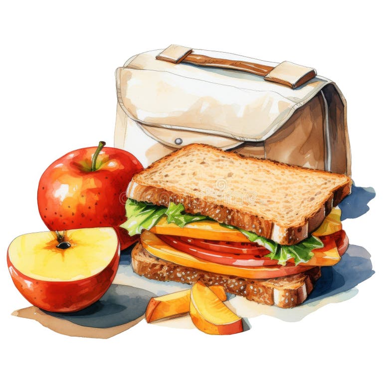 Colorful Stack of Lunch Boxes for Healthy Eating Stock Photo ...