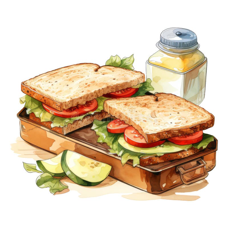 Colorful Stack of Lunch Boxes for Healthy Eating Stock Image ...