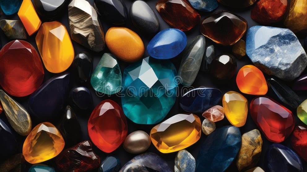 A Colorful Stack of Stones, Representing Balance and Harmony Stock ...