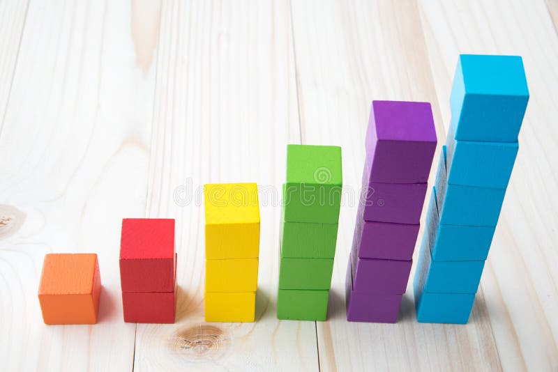 Colorful Stack of Wood Cube Building Blocks Stock Image - Image of ... Colorful Stack of Wood Cube Building Blocks Stock Image - Image of ...