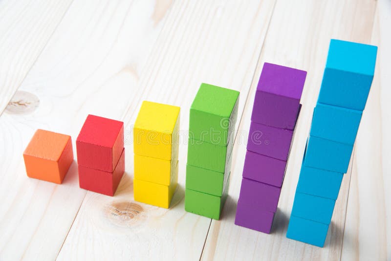 Colorful Stack of Wood Cube Building Blocks Stock Photo - Image of ... Colorful Stack of Wood Cube Building Blocks Stock Photo - Image of ...