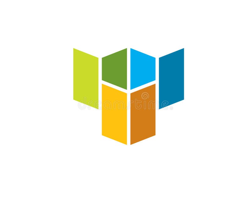 Colorful Stacked Books Collection 2 Stock Vector - Illustration of ...