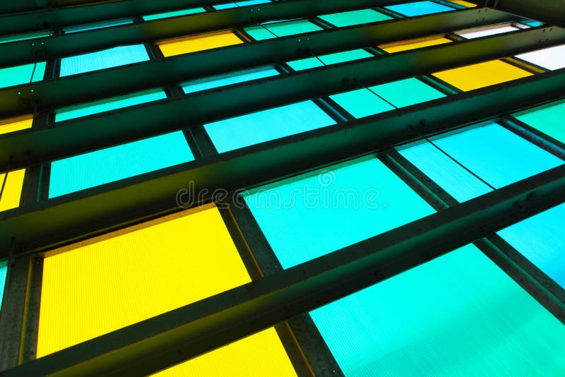 Colorful Stained Glass Window Stock Photo - Image of windowed, vivid ...