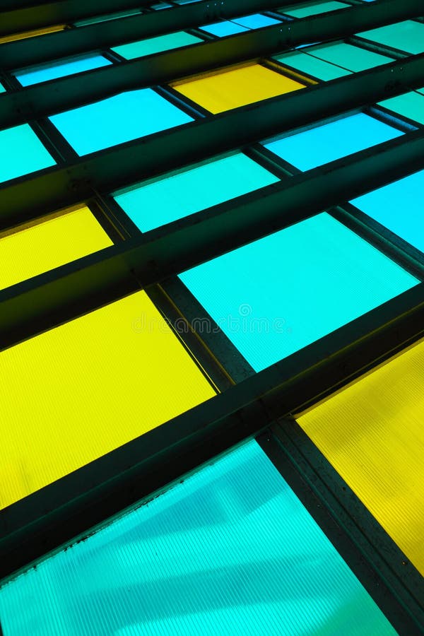 Colorful Stained Glass Window Stock Photo - Image of colourful, window ...