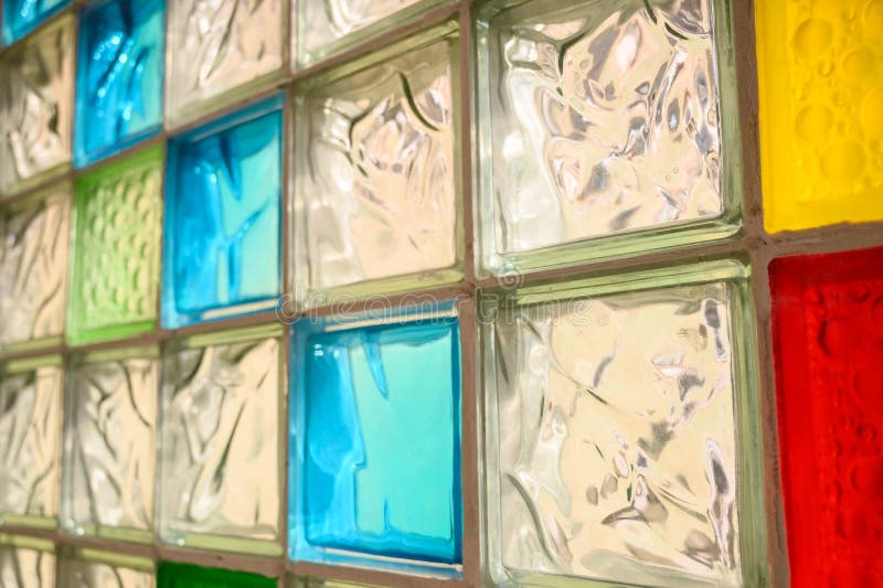 A Colorful Stained Glass Window Stock Photo - Image of window, grid ...