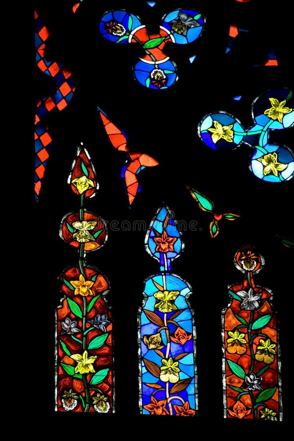 Colorful stained window stock photo. Image of icon, colorful - 6421564