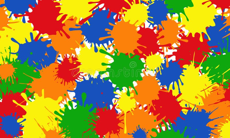 Colorful Stains As Background for Graphic Design Stock Illustration ...