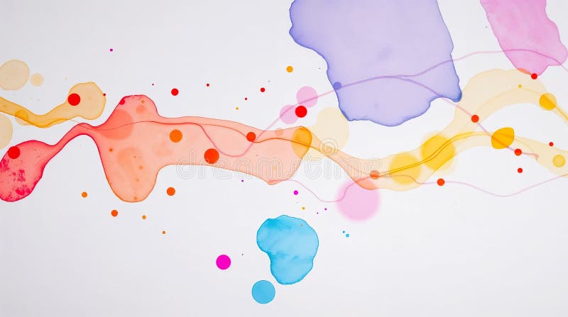 Colorful Stains Paint Texture Background Stock Photo - Image of ...