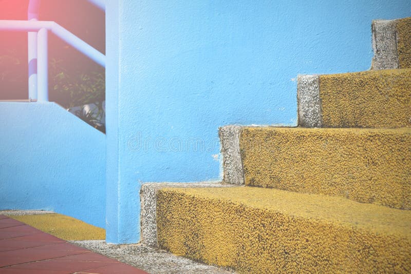 Colorful stairs stock image. Image of color, geometry - 91028923