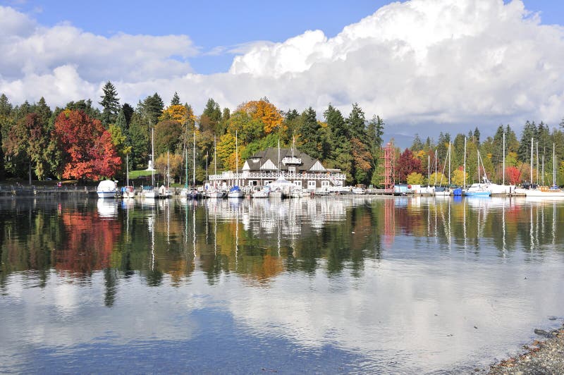 Vancouver rowing club stock image. Image of building - 41215483