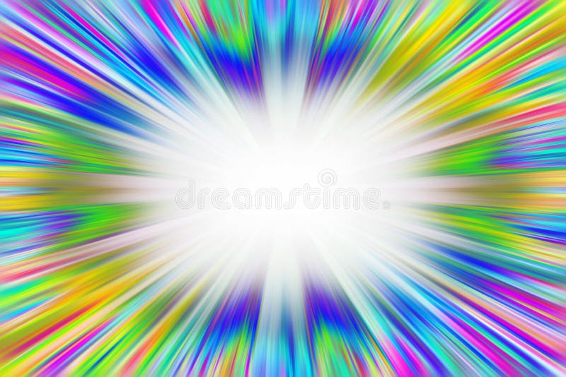 Colorful Starburst Explosion Stock Illustration - Illustration of ...
